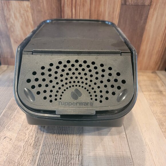 Tupperware | Kitchen | Tupperware Potato Smart Container Black | Poshmark